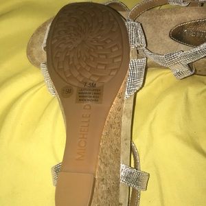 Michelle D | Shoes | Michelle D Wedge Sandal Size 75m | Poshmark